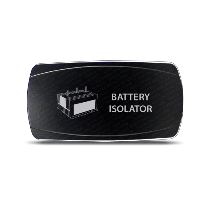 Rocker Switch Battery Isolator Symbol 2 – Horizontal – The Switch Masters
