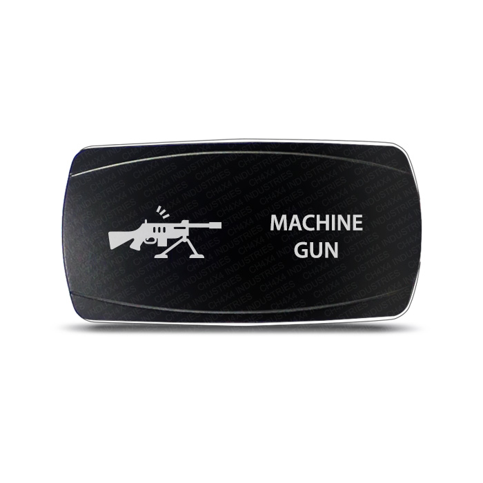 Rocker Switch Machine Gun Symbol – Horizontal – The Switch Masters